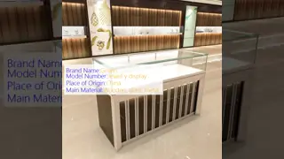 Custom Luxury Jewelry Display Cabinets for Retail Showrooms