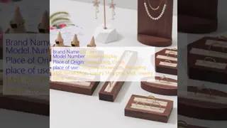 Luxury Velvet Jewelry Display Tray Organizer