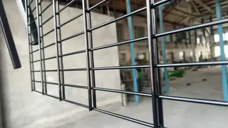 358 Anti Climb Security Fence Durable Green Mesh