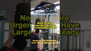 Need SS Wire Urgently? We Have Large Stock Ready