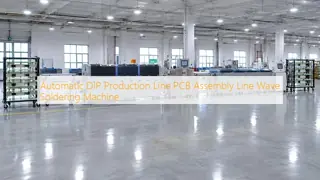 Automated DIP PCB Assembly Line High Speed Production