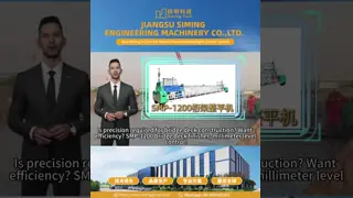View SMP-1200 Concrete Spreader Slipform Paver for Bridge Deck Paving Demo