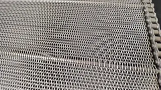 high working temperature stainless steel wire mesh conveyor belt