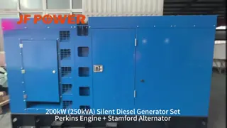200KW Perkins Silent Diesel Generator Reliable Power Solution