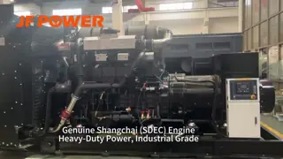 1000kW Shangchai Diesel Generator Reliable Industrial Power