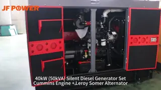 40kW 50kVA Silent Diesel Generator Reliable Power Solution