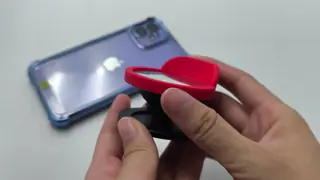 Convex Mirror Airbag Finger Grip