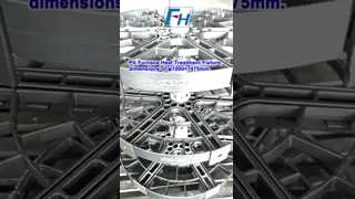 Cr25Ni20 Pit Furnace Heat Treatment Fixture | φ1000 × 1475 mm