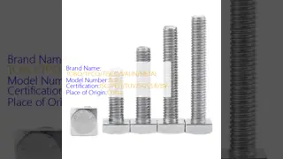 High Precision Super Duplex 2205 2507 Shoulder Bolts