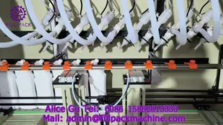 2347 J66 Self-flowing Anti-corrosion 10-head Filling Machine