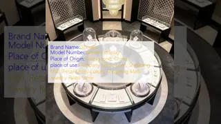 Luxury Jewelry Display Counters Custom Retail Shop Furniture