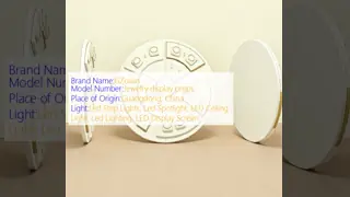 Luxury Rotating Jewelry Display for High End Stores