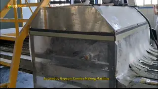 plaster cornice making machine