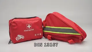 DIN 13167 Motorcycle & Bicycle First Aid Kit