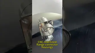 Turn-Mill CNC Expert - Flange Connector Housing Custom