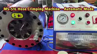 MS-51L Hose Crimping Machine – Automatic Mode