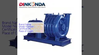 DINKONDA E Series High Pressure Centrifugal Blower