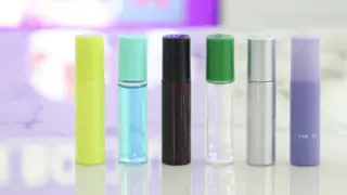 Wholesale Custom Logo 10ml PET Roll On Bottle Empty Roller ball Container