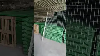 V Shape Curved Wire Mesh Fencing #WireMeshFencing #fencing