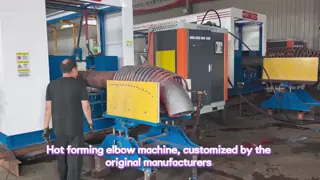DN300 Hot forming elbow machine