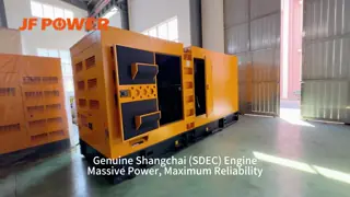 400kW Shangchai Silent Diesel Generator Industrial Power