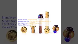 Premium Brass Countersunk Hex Screws Flush Fit Fasteners