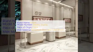 Luxury Jewelry Display Case with LED Lighting