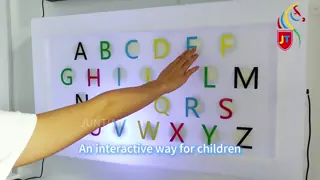 Interactive Sensory Alphabet Light Board for Classrooms