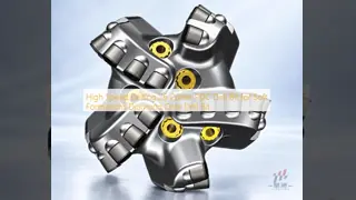 High Speed PDC Drill Bit for Soft Formations 26 Cutter