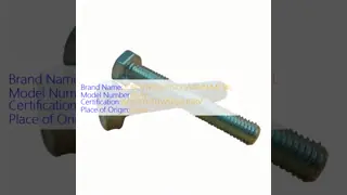 High Precision Super Duplex 2205 2507 Flange Shoulder Bolts