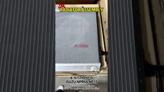 8-97371010-0 Radiator Assembly 8973710100 Suitable for ISUZU NPR 4HG1 4HF1