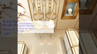 Custom Luxury Jewelry Display Cases for Retail Shops