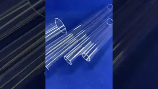 High Purity Quartz Flange Tube for Industrial Furnaces