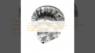 Precision CNC Machined Aluminum Impeller Custom Solutions