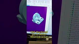 CNC Machined Servo Motor Mount Bracket | Precision CNC Manufacturer Factory