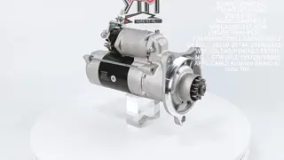24V Starter Motor 6KW 11T | Hino P11C Kobelco SK460‑8 Hino700