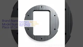 Custom Black Anodized Aluminum Frame CNC Machining
