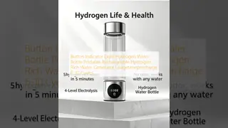 Portable Hydrogen Water Generator for Daily Wellness