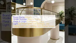 Luxury Modular Jewelry Display Counter for Retail Stores
