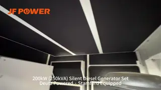 200kW Silent Deutz Diesel Generator Reliable Power Solution