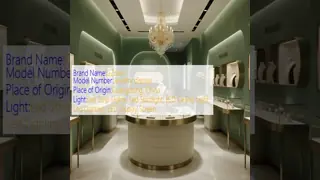 Custom Luxury Jewelry Showcase for Retail Stores