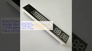 Custom 7 Segment LED Display for Kitchen Hoods