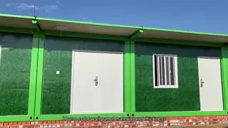 Customized service for detachable container houses