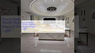 Luxury Jewelry Display Case with LED Lighting