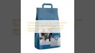 Eco Friendly Cat Litter Bags Durable Leak Proof Packaging