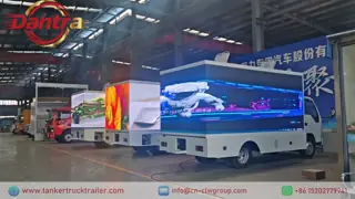 P4 Seamless LED Advertising Truck | Full-Screen Display Without Visible Gaps
