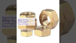 High Strength Zinc Plated Hex Nuts Industrial Fasteners