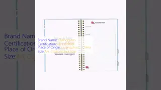 Pocket Size Spiral Diary Bleed Free Planner