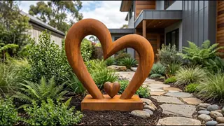 Sustainable Industrial Art & Organic Landmarks