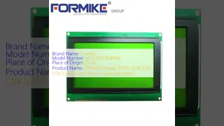 240x128 COB LCD Display Yellow Green Screen Module